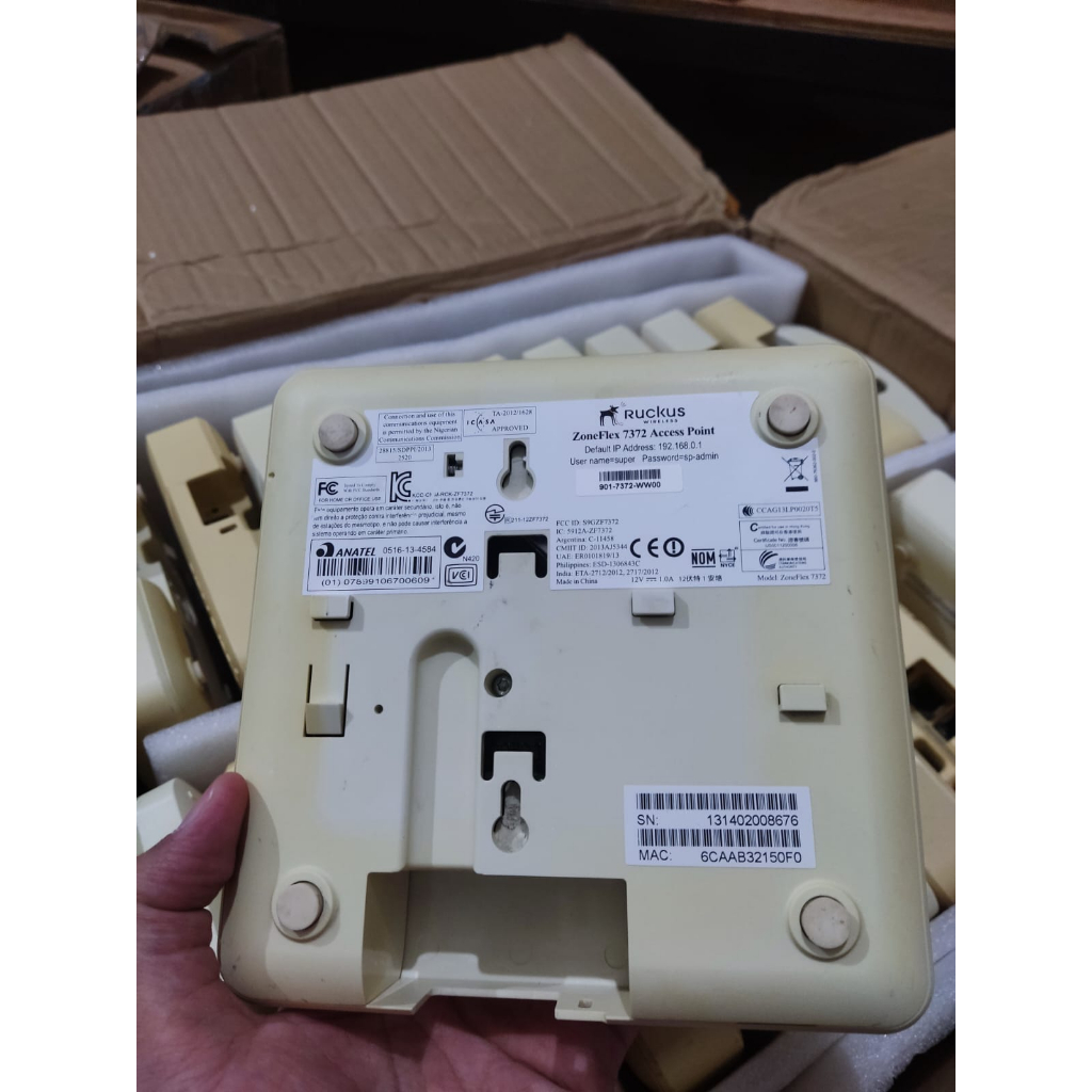 Jual NEW Ruckus Zoneflex 7372 WiFi Access Point / ROUTER + POE | Shopee ...