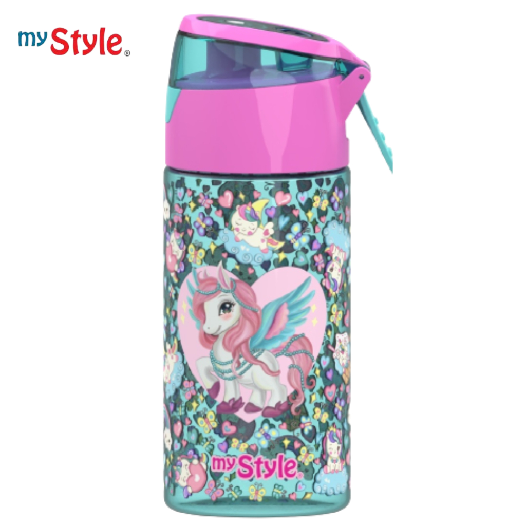 Jual My Style TM 1157 Junior Mist Spray & Drink TRITAN Bottle 450ml for Girls - Botol Minum ...