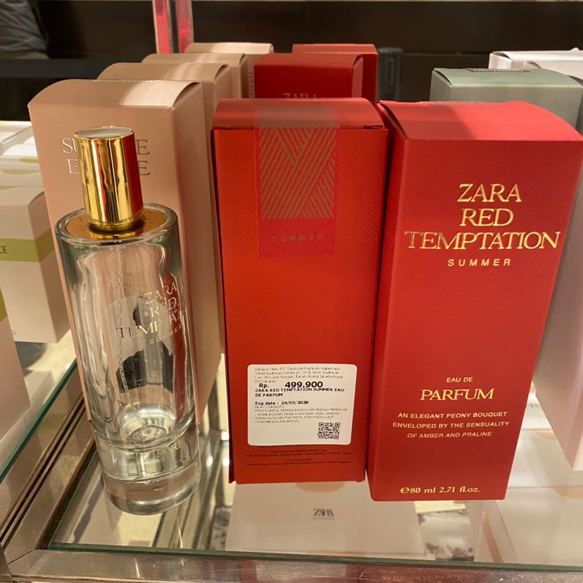 Jual Zara Red Temptation Winter 100ml EDP Original | Shopee Indonesia