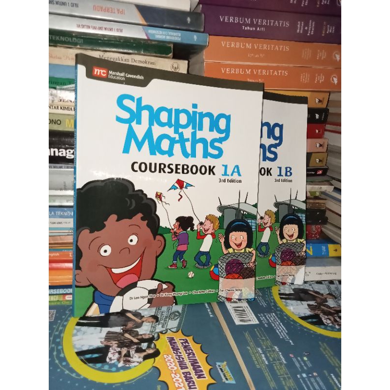 Jual original paket buku shaping maths coursebook 1a dan 1b 3rd edition ...