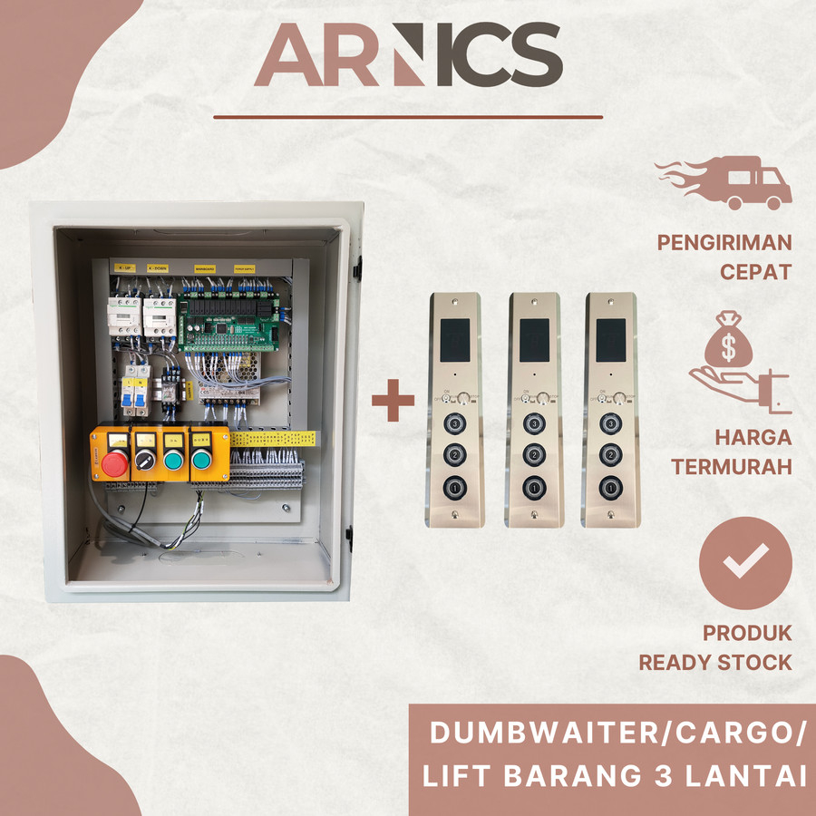 Jual Elevator Control Panel Dumbwaiter 3 Lantai /Control Panel Lift ...