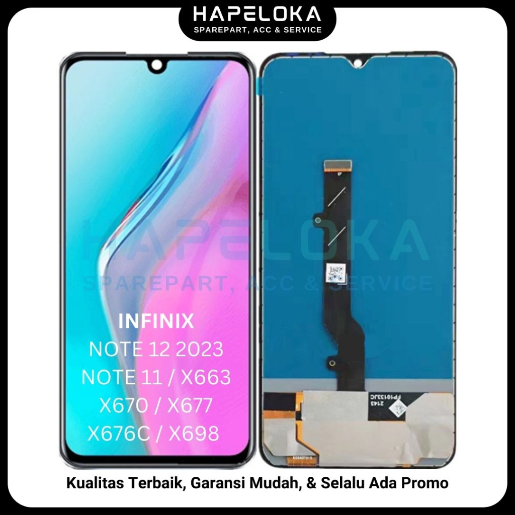 Jual LCD TOUCHSCREEN INFINIX NOTE 11 / INFINIX NOTE 12 2023 / X663 ...
