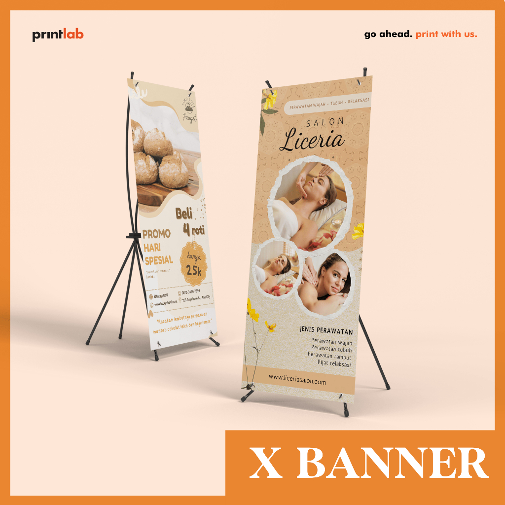 Jual CETAK X-BANNER/STAND BANNER MAKANAN/WISUDA/ULTAH MURAH | Shopee ...