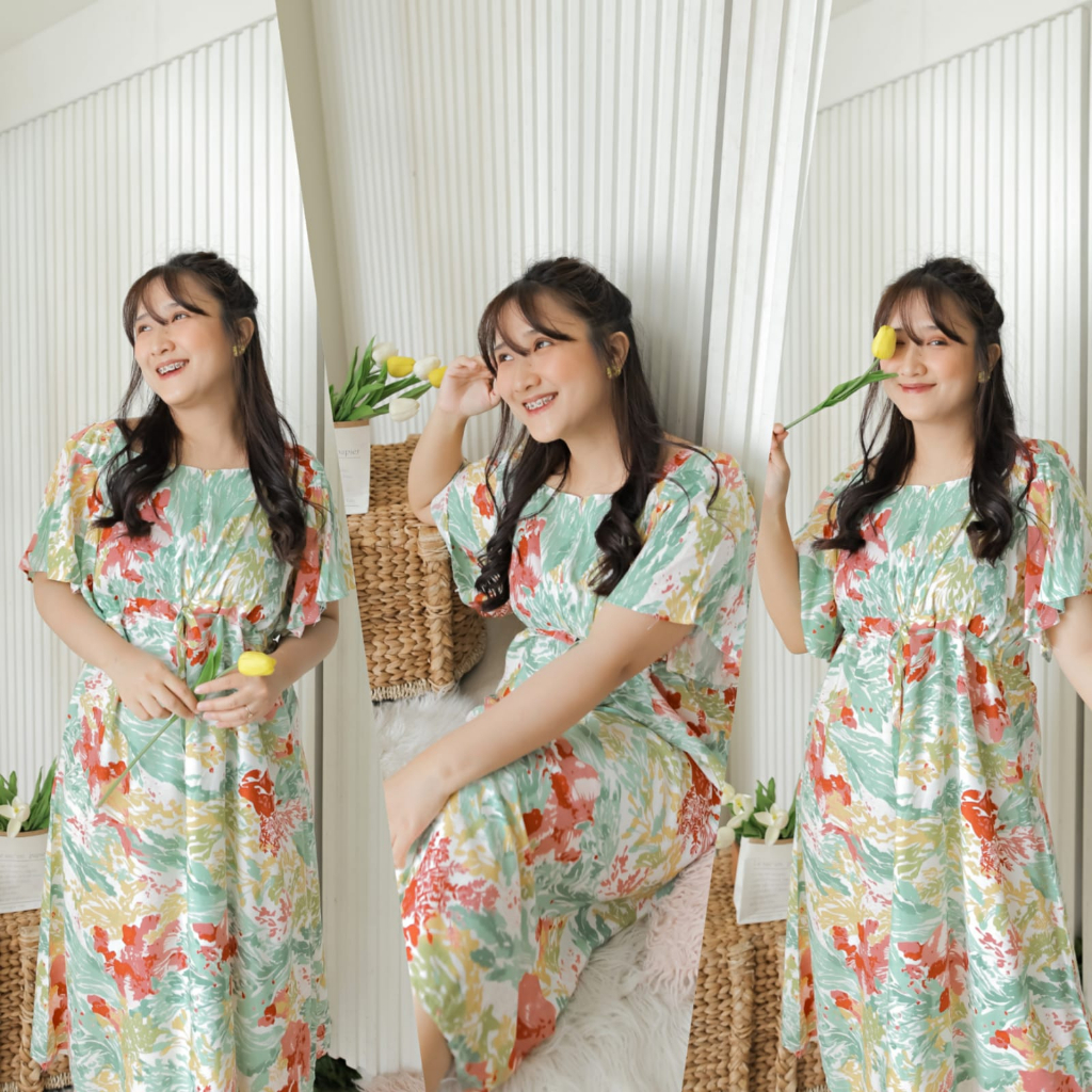 Jual Luna Dress/ Daster Kekinian/ Daster Modis/ Daster Busui/ Daster ...