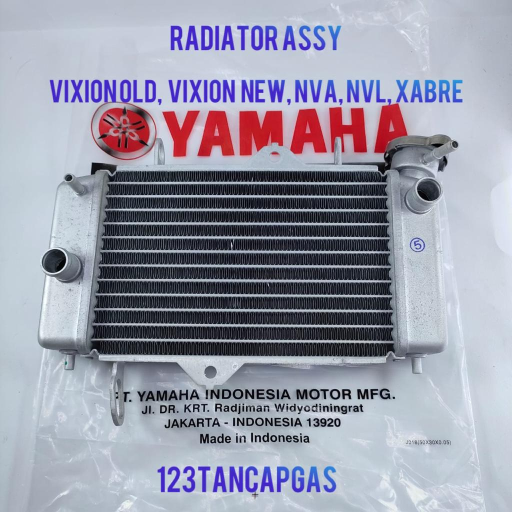 Jual RADIATOR YAMAHA 3C1 VIXION KUALITAS ASLI ORIGINAL YAMAHA YGP ...