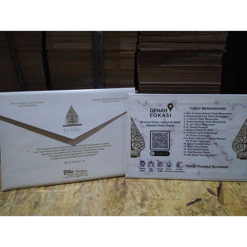 Jual Undangan Hard cover | Shopee Indonesia
