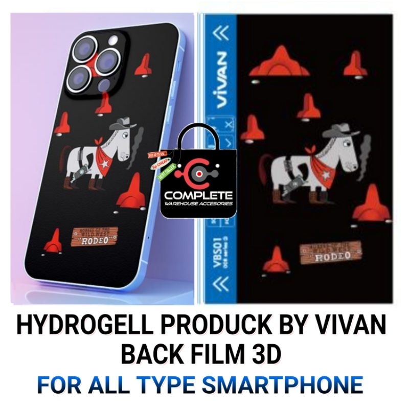 Jual HYDROGEL BACK STICKER BY VIVAN VBS01-2 BISA PESAN CETAK SEMUA TYPE ...