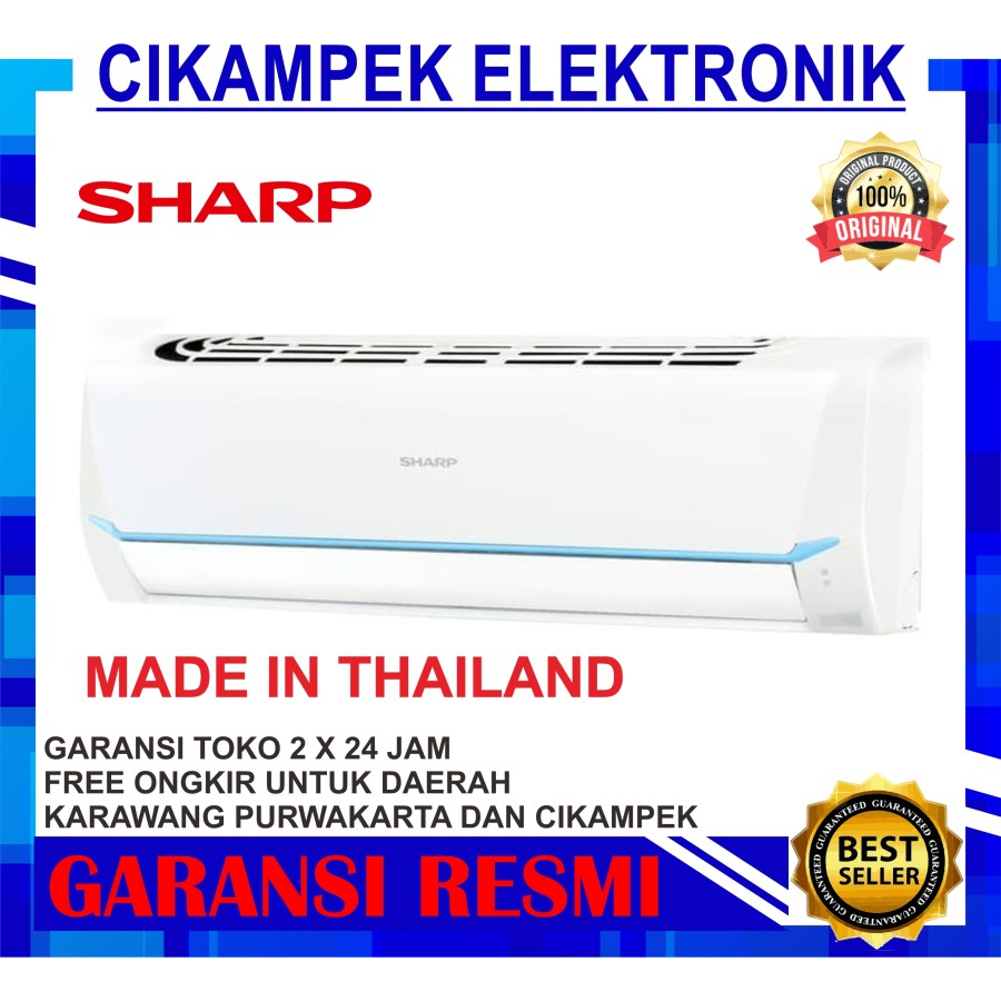 Jual AC SHARP AH-A9SAY 1PK THAILAND R32 NEW GARANSI RESMI | Shopee Indonesia