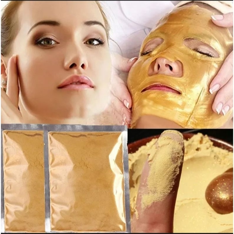 Jual MASKER GOLD EMAS 24K 20grm/Masker Gold peel Off Mask anti aging ...
