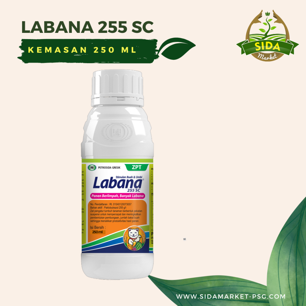 Jual Zat Pengatur Tumbuh Buah - Labana 255 SC kms 250 ml | Shopee Indonesia