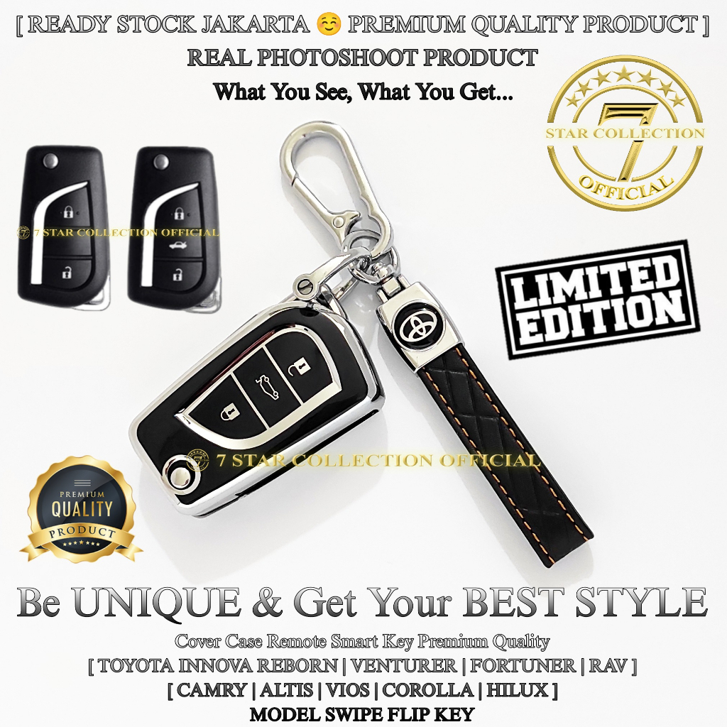 Jual Cover Sarung Remote Kunci Mobil TOYOTA Innova Reborn Venturer ...