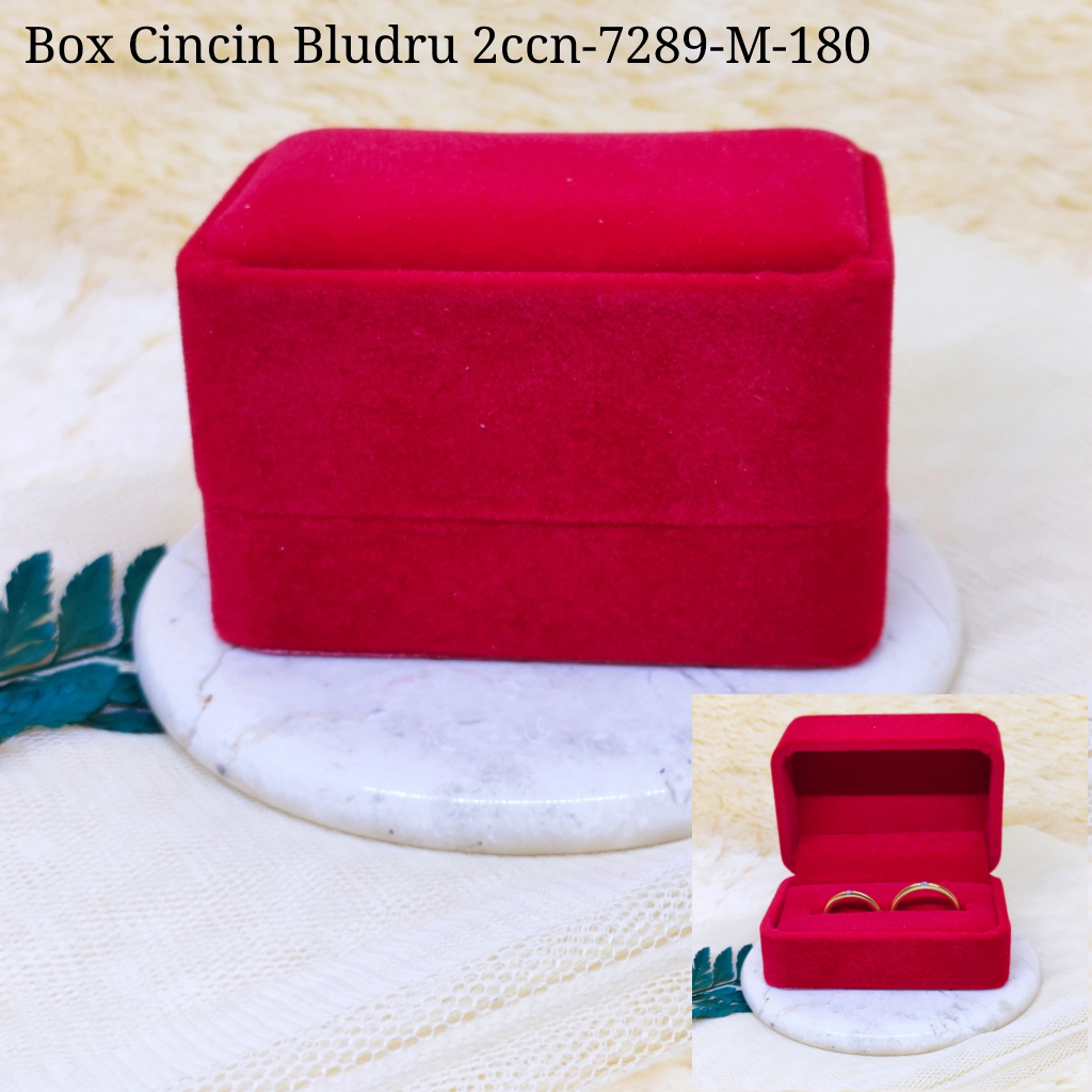Jual KOTAK PERHIASAN CINCIN EMAS BLUDRU PANDA BOX CINCIN TEMPAT CINCIN ...