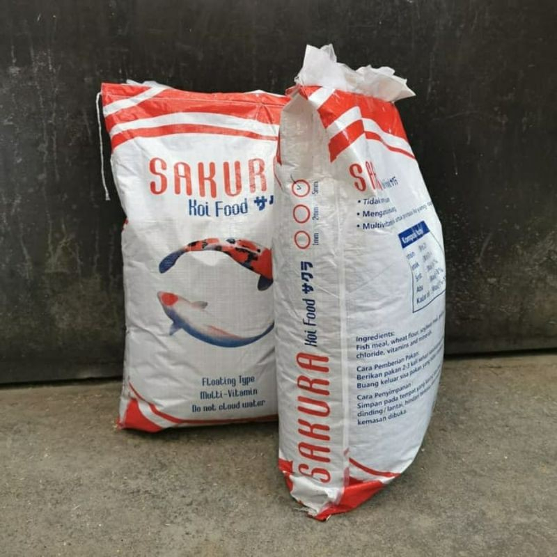 Jual SAKURA FISH FOOD PELET IKAN KOI 10KG | Shopee Indonesia