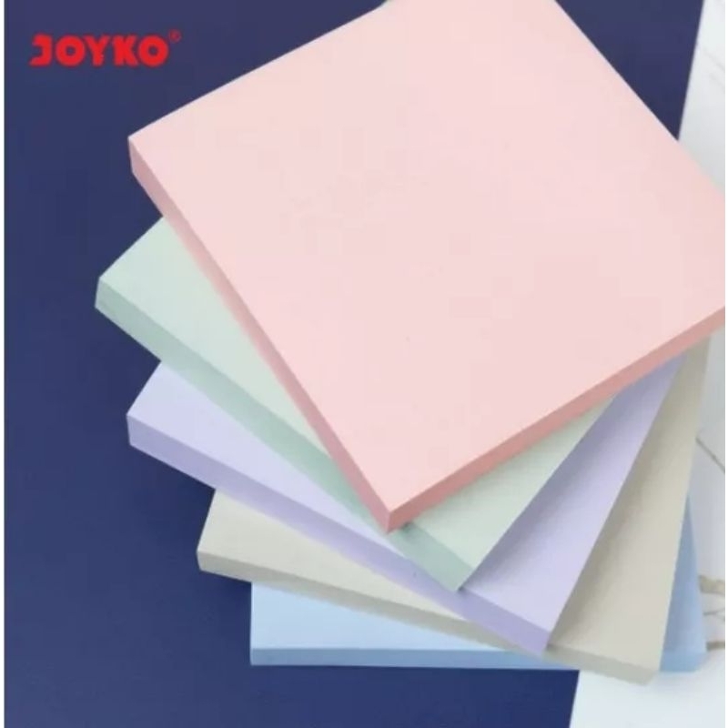Jual STICKY NOTES JOYKO PASTEL MEMO TEMPEL MORANDI COLOR MEMO KERTAS ...