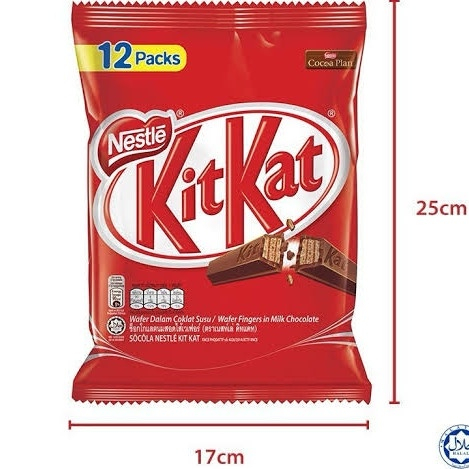 Jual Nestle KitKat 12 Packs Coklat Kit Kat Nestle Kit Kat 12 Packs ...