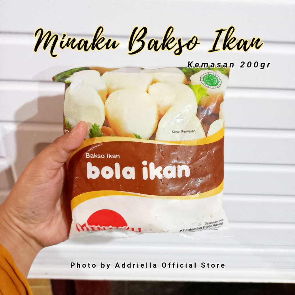 Jual ADDRIELLA Minaku Scallop/Otak-Otak/Bola Ikan/Kepiting 200gr ...