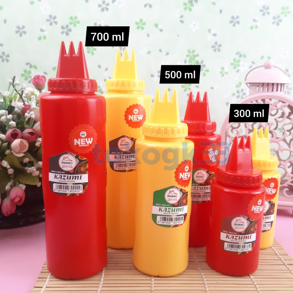 Jual Botol Saos / Kecap KAZUMI 3 Lubang | Shopee Indonesia