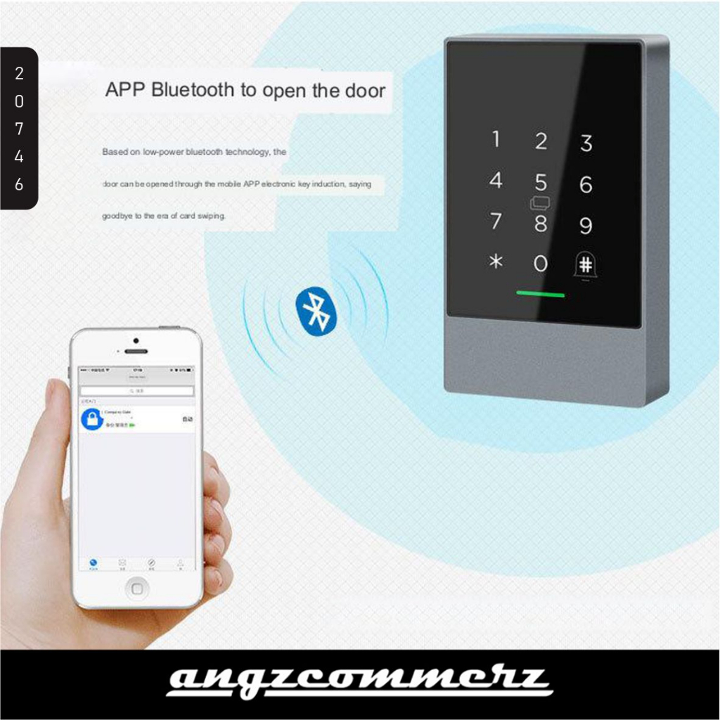 Jual LOCK SMART ACCESS CONTROL PANEL TTLOCK IP67 BLUETOOTH PIN CARD BDG ...
