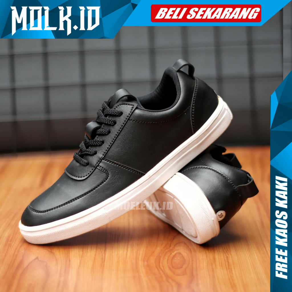 Jual MOLK|Sepatu Sneakers Kasual Pria Kulit Syintetis Ori Footwear ...