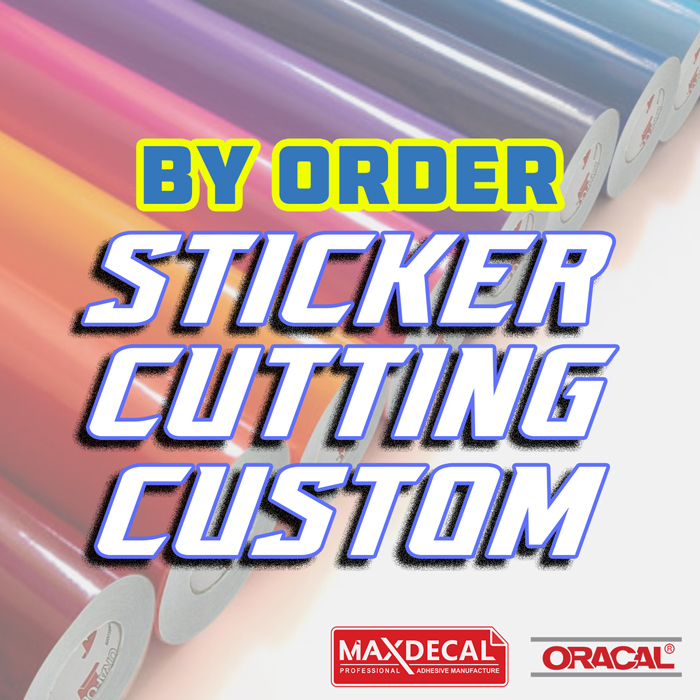 Jual Custom order cutting sticker stiker motor mobil sepeda kaca cafe ...