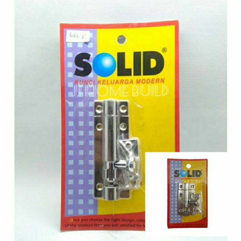 Jual Grendel Solid 627 2"/ 3" inch ORIGINAL SOLID | Shopee Indonesia