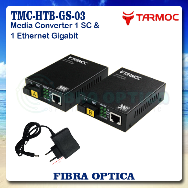 Jual Tarmoc TMC-HTB-GS-03 |Netlink GS03 1FO 1Lan Gigabit|Media Converter | Shopee Indonesia