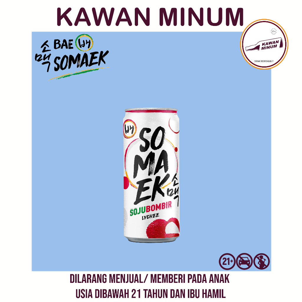 Jual Somaek Lychee Can 320mL | Shopee Indonesia
