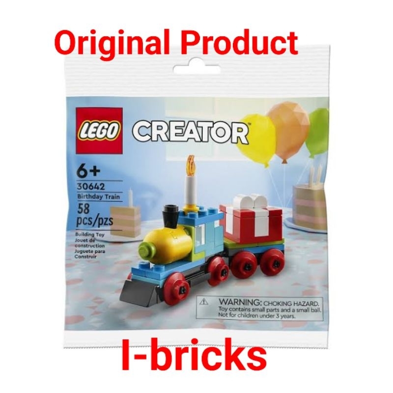 Jual Lego Polybag Creator 30642 Birthday Train | Shopee Indonesia