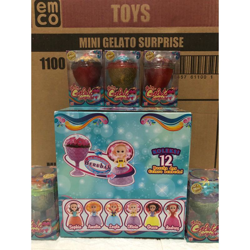 Jual Boneka Emco Mini Gelato Surprise | Shopee Indonesia