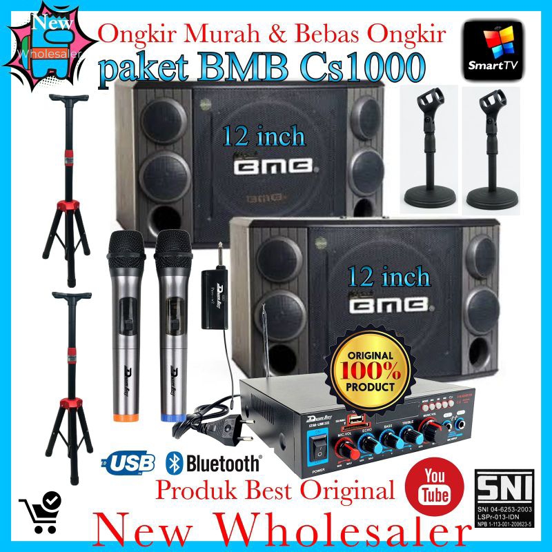 Jual Paket Sound System BmB 12 inch Cs1000R original karaoke villa ...