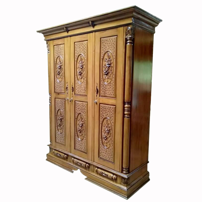 Jual Produk Lokal Lemari kayu Jati Peluru - Wonten Art Lemari Pakaian ...