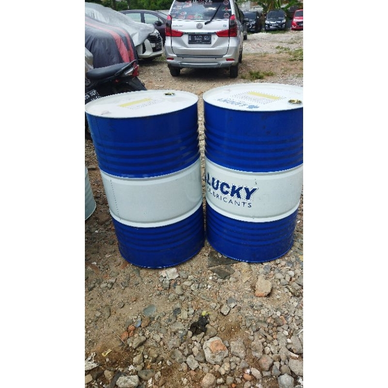 Jual drum besi 200 liter tutup lebar | Shopee Indonesia