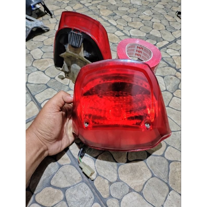 Jual stoplamp lampu belakang stopan new Megapro monoshock MP mono ...
