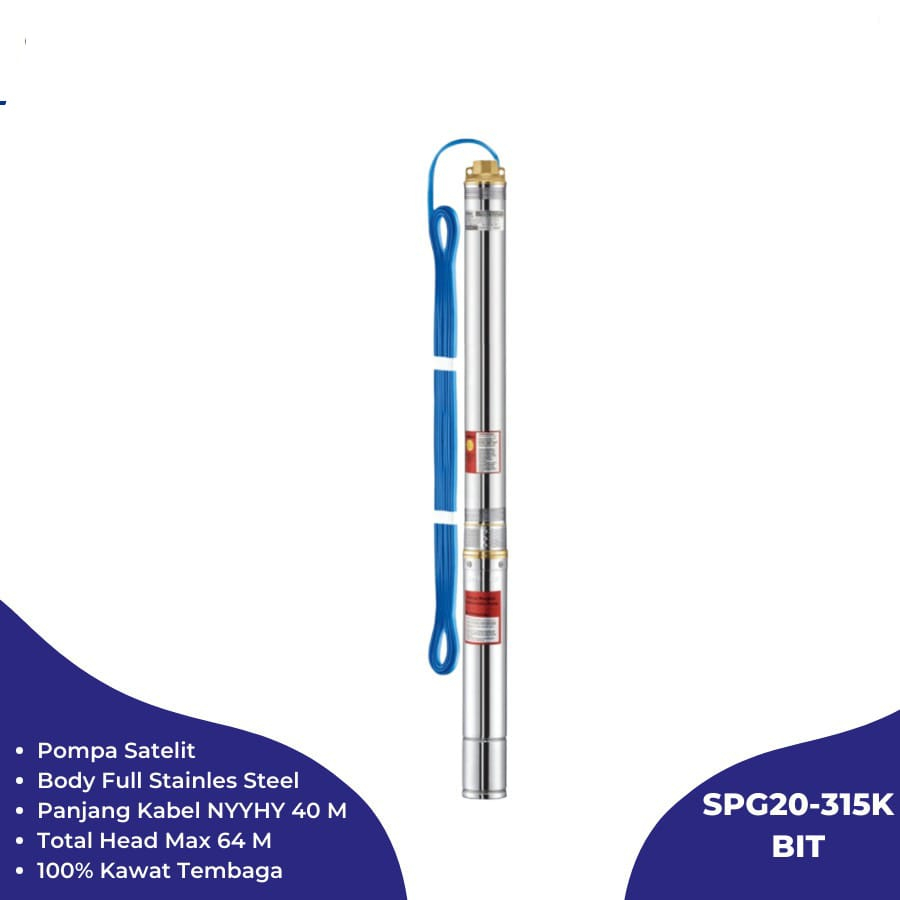 Jual Pompa Air Sumur Dalam Shimizu Submersible Pump 3 inch SPG20 315 K ...