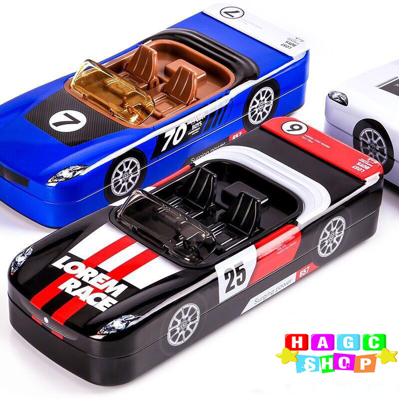Jual Hagc shop kotak pensil karakter mobil untuk anak sekolah tempat ...