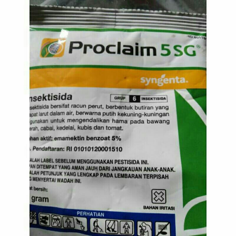 Jual obat pertanian insektisida proclaim 25g | Shopee Indonesia
