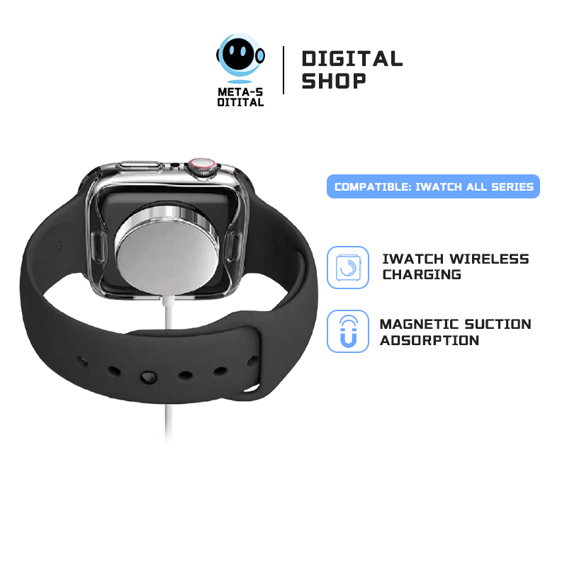 Jual Kabel jam Charger iWatch Fast Charging Watch USB magnitic wireless ...