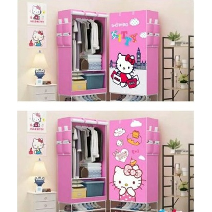 Jual Lemari Kain Pakaian Portable Type 60 Shenar - Lemari Gantungan ...