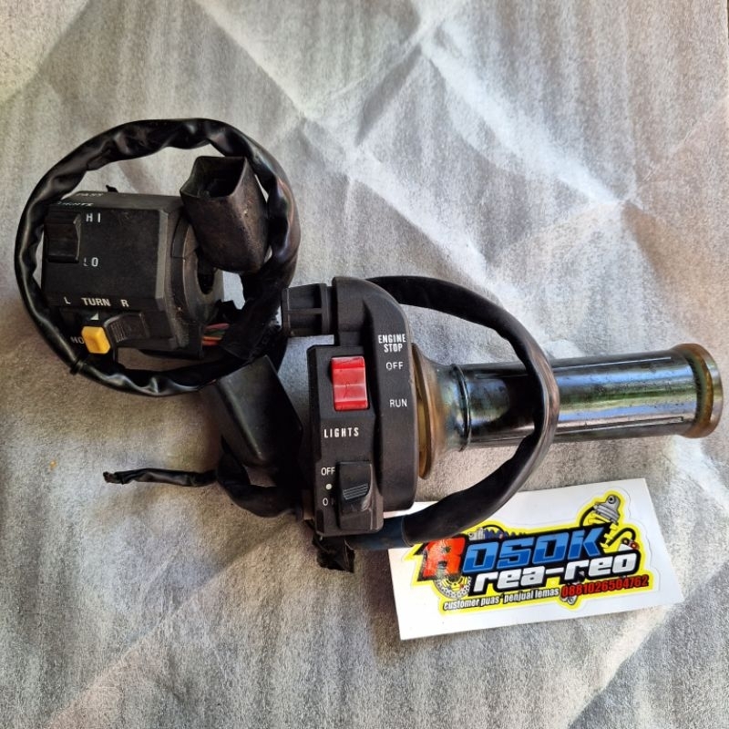 Jual saklar holder ninja r/ss kanan kiri | Shopee Indonesia