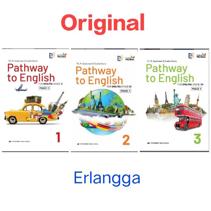 Jual Pathway English Untuk SMA kelas X,XI,XII KM Erlangga | Shopee ...