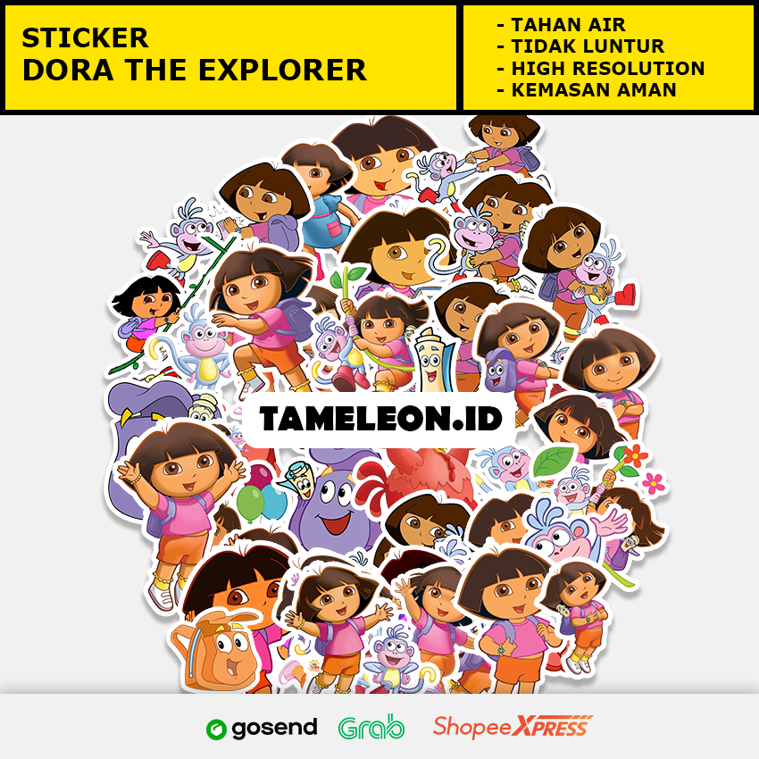 Jual Sticker Anime,Dora the Explorer, Sticker Handphone Sticker Laptop ...