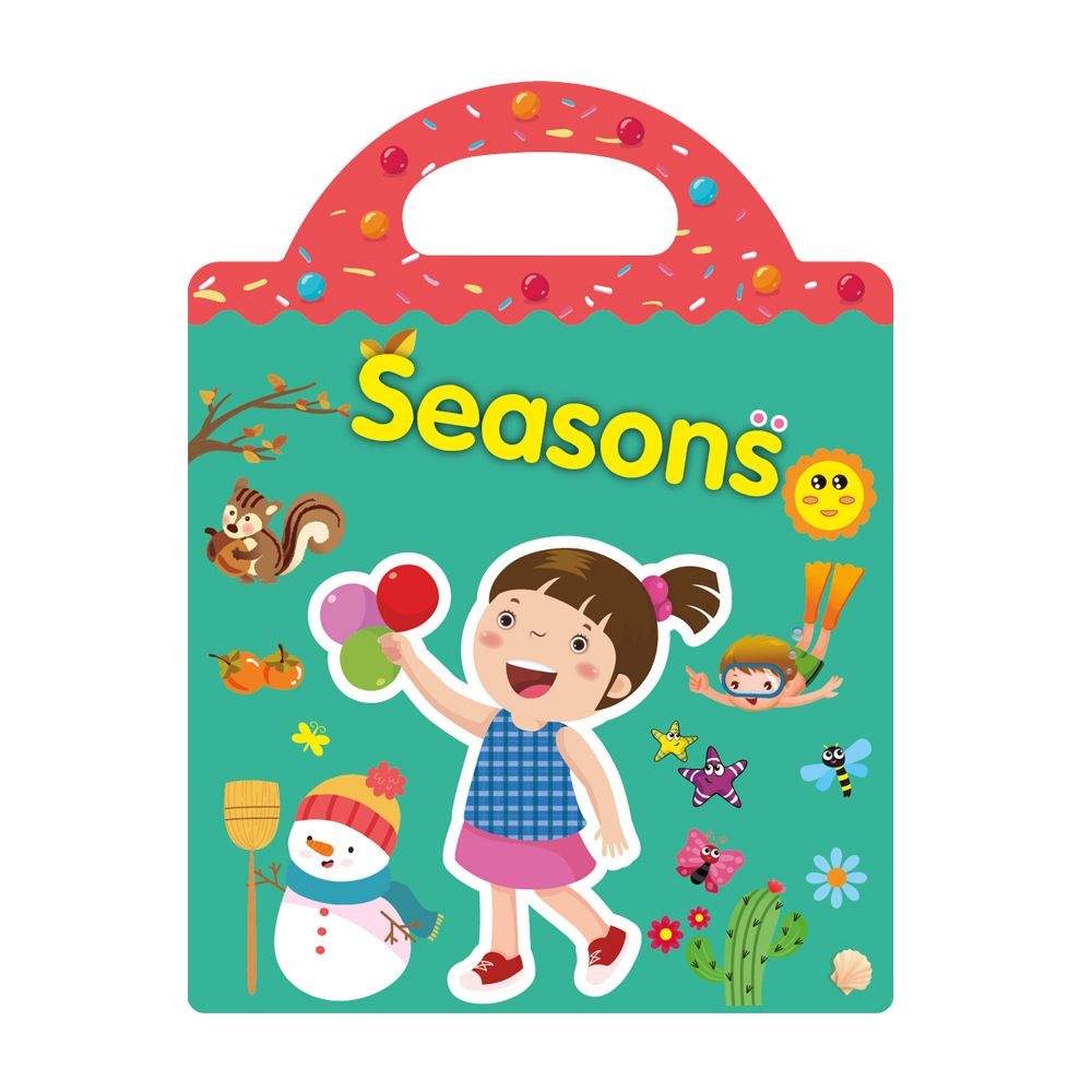 Jual WD Buku Stiker Anak Reusable Sticker DIY Bag Style Book Sticker ...