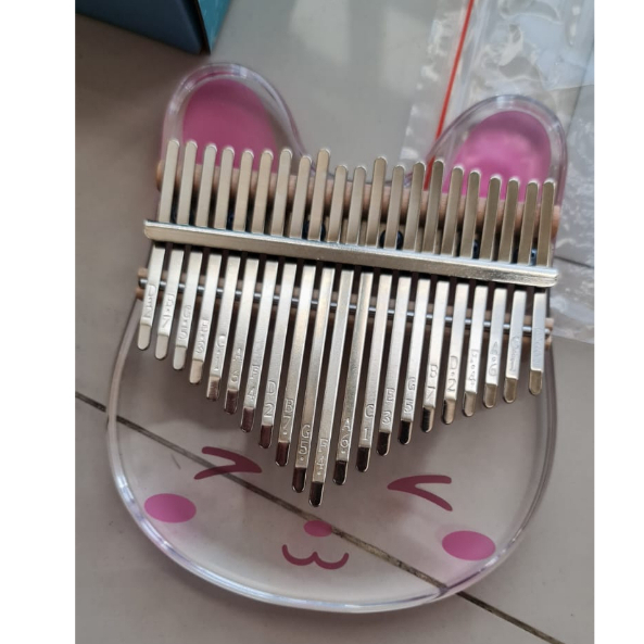 Jual Kaikki Kalimba 21 keys Acrylic Thumb Piano Kecapi jari Kalimba ...