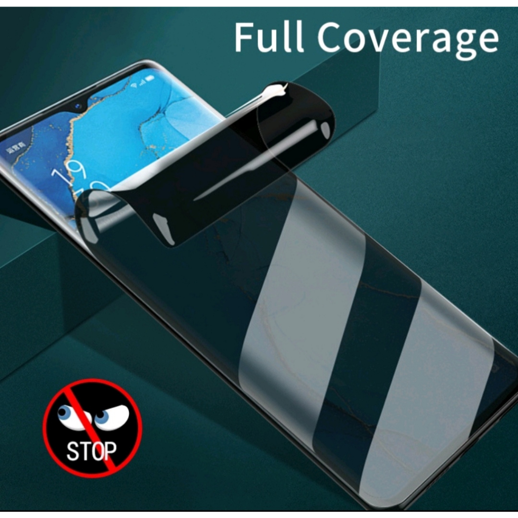 Jual Hydrogel jelly anti spy privacy matte Itel S23 4G P40 4G A27 full ...