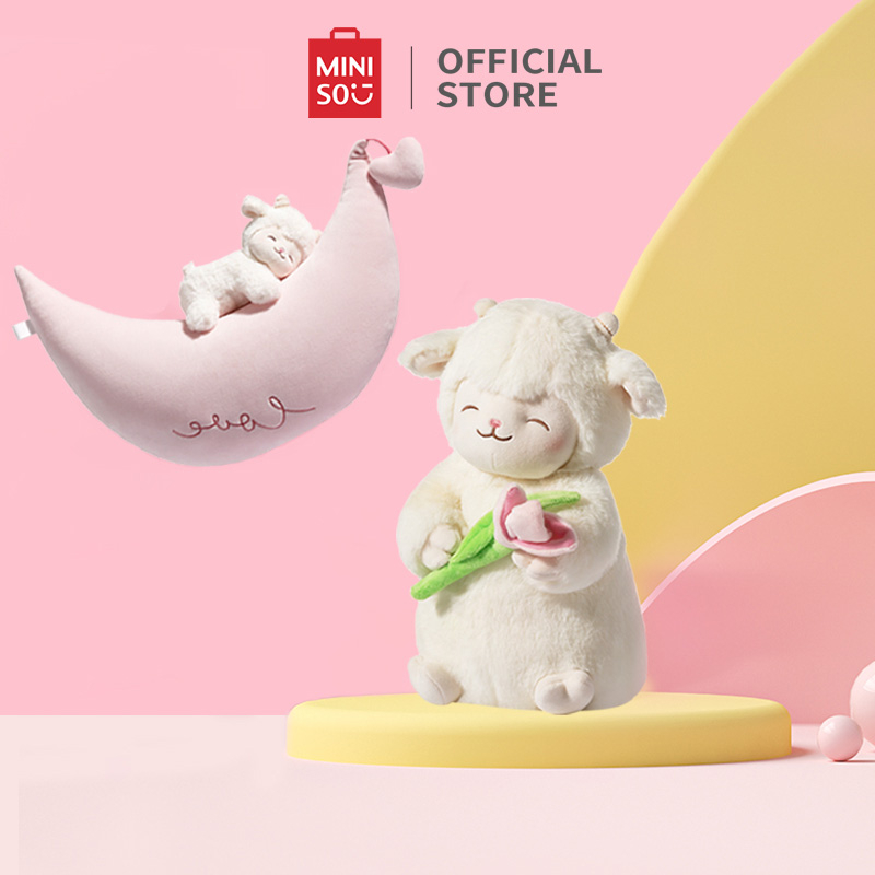 Jual Miniso Mainan Boneka Domba Lucu Seri Lamb Baa Terbaru | Shopee ...
