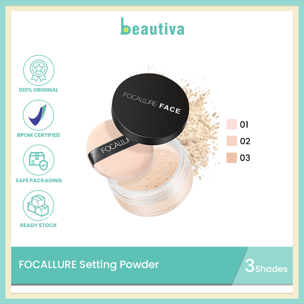 Jual FOCALLURE Setting Powder - Bedak Tabur | Shopee Indonesia