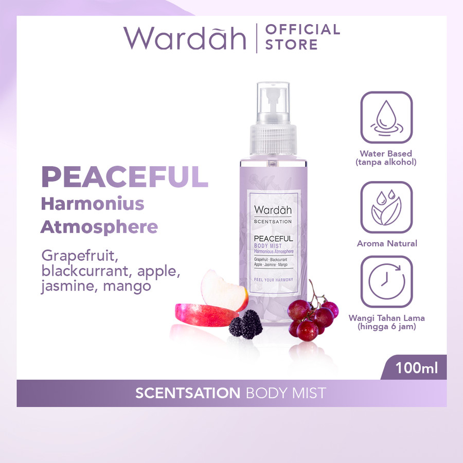 Jual Wardah Scentsation Body Mist 100ml | Shopee Indonesia