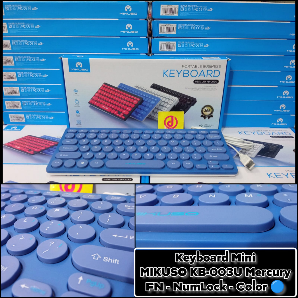 Jual KEYBOARD MINI FN MIKUSO KB-003U - DISASS JOGJA | Shopee Indonesia