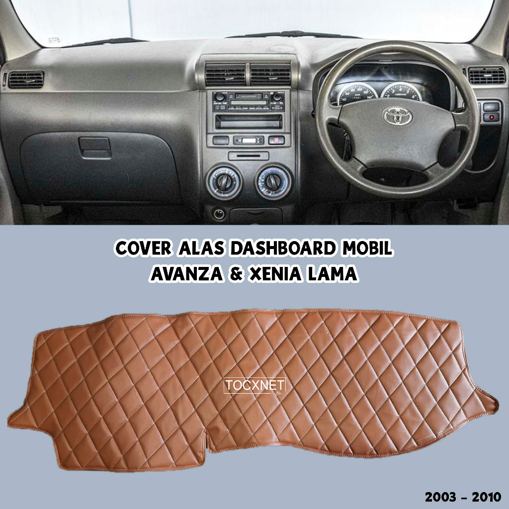 Jual Alas Dashboard Mobil Avanza Xenia Lama Kulit Wajik Warna Coklat ...