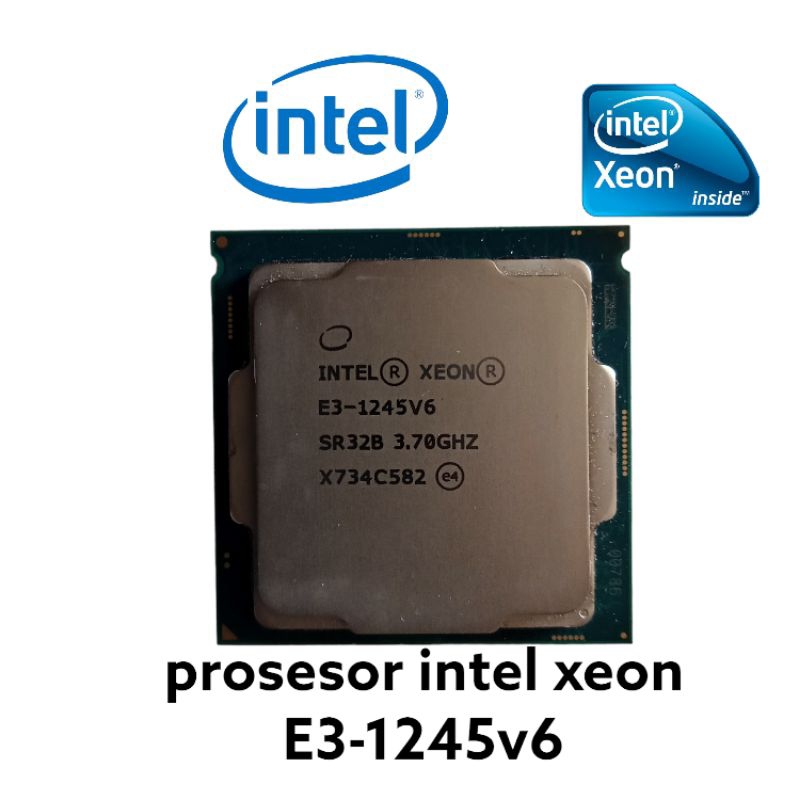 Jual prosesor intel xeon E3-1245-V6 | Shopee Indonesia